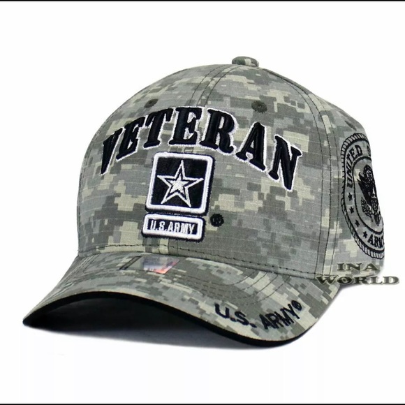 Accessories | Us Army Veteran Hat Army Strong Logo Military Officially ...